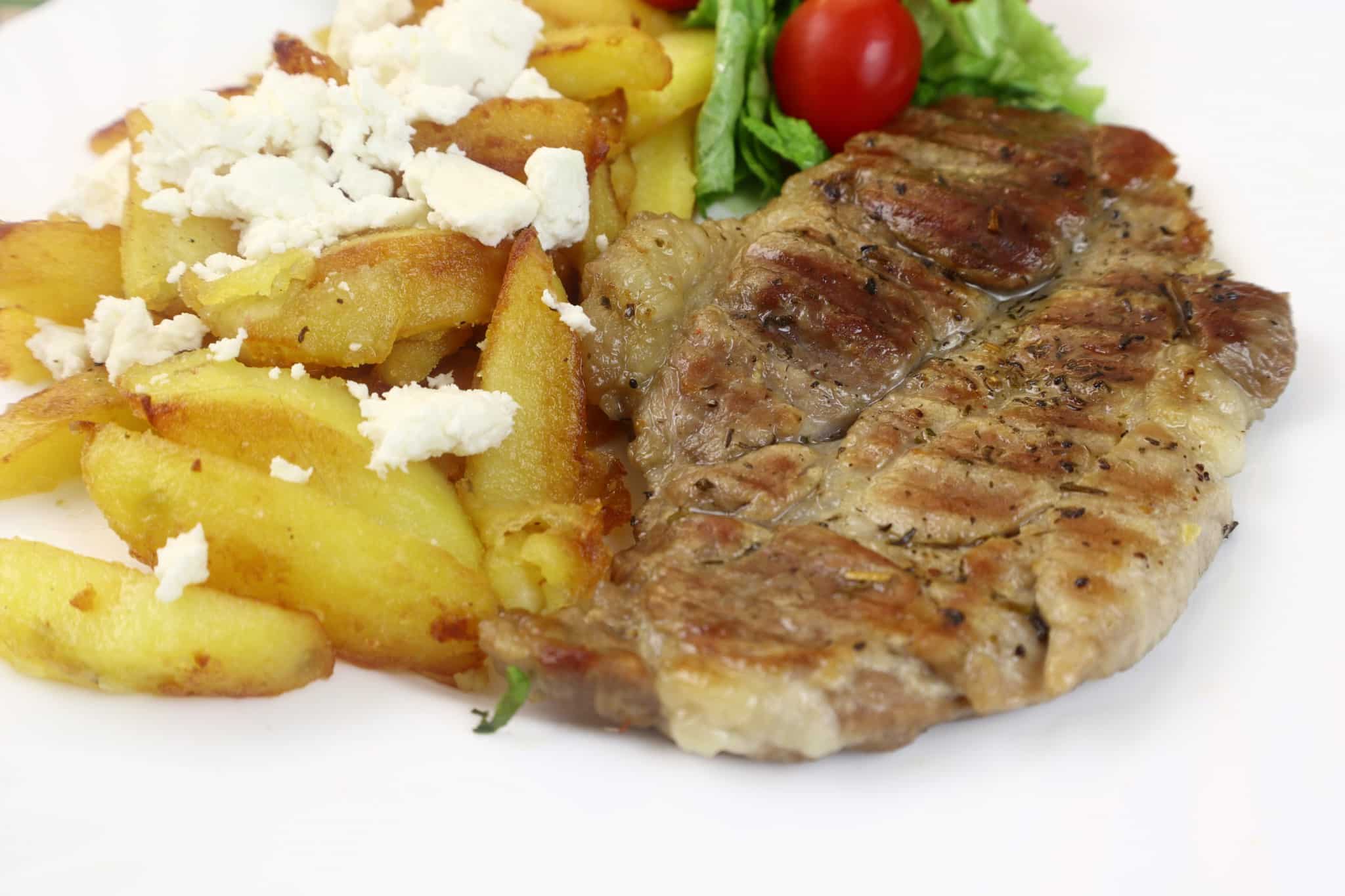 Ceafa de porc la grill - Pofta de ceva bun