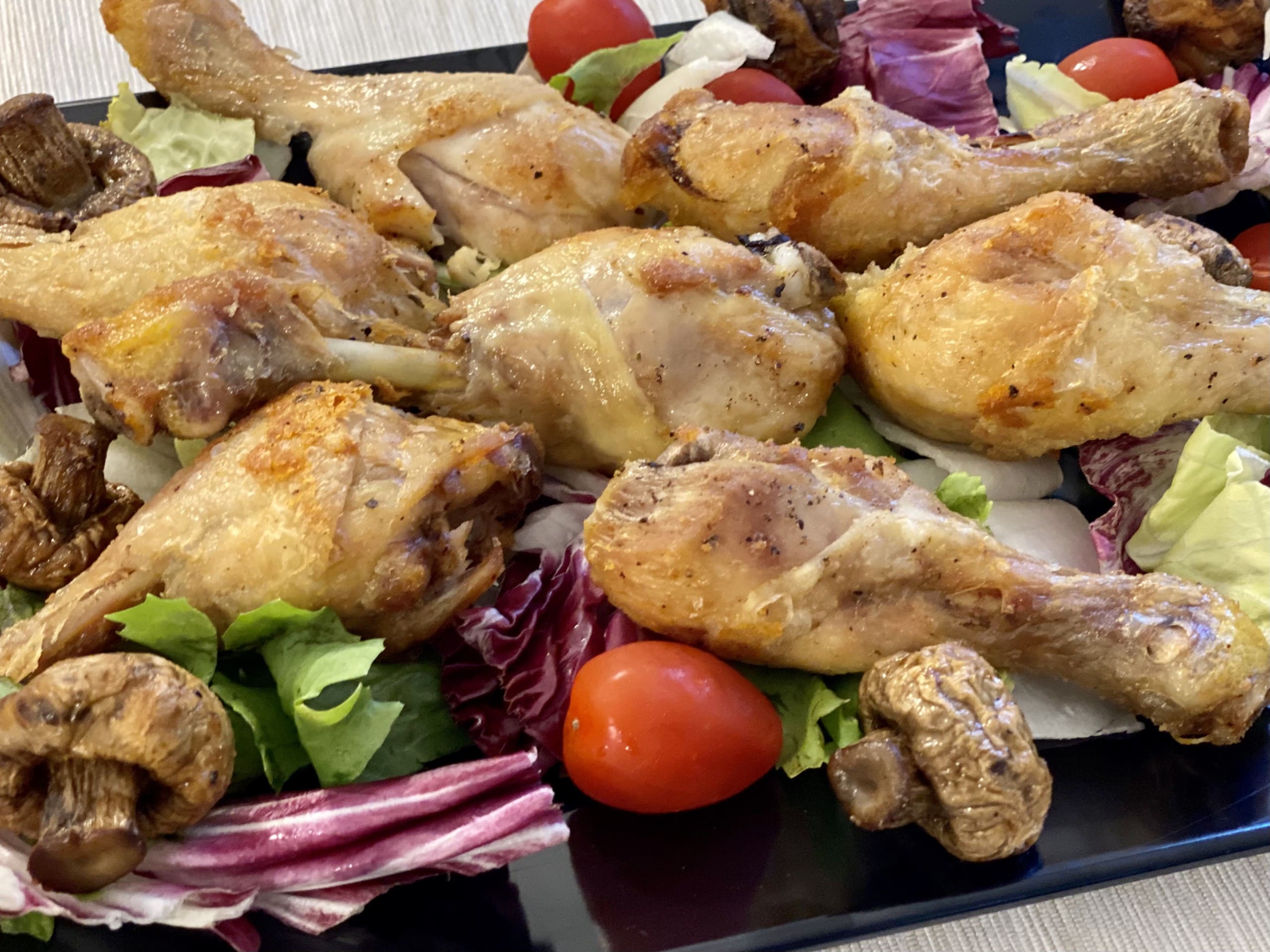 Ciocanele de pui prajite in baie de ulei - reteta simpla - Pofta de ...